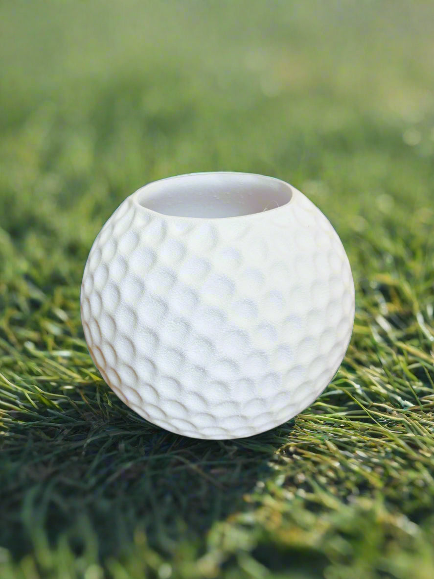 Outdoor Planter / Vase "Giant Golf Ball" – 3DPUMA